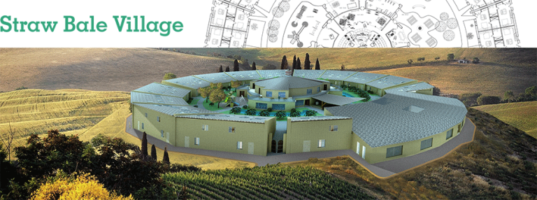 Footer & Foundation: Straw Bale Home and Complete Village Construction