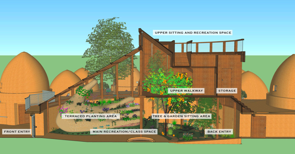 Tropical Atrium: Open Source Large-scale Greenhouse & Social Space