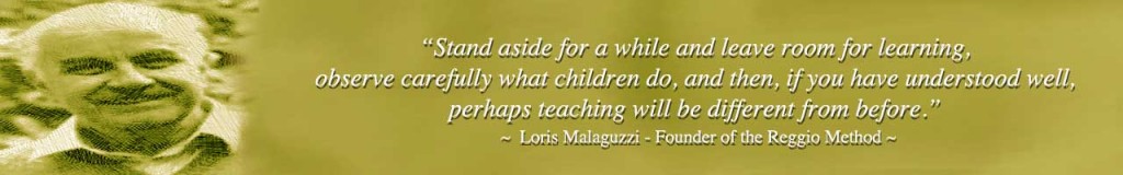 Reggio Emilia Theory and Application Open Source Home School Creation ...