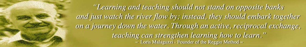 Reggio Emilia Theory and Application Open Source Home School Creation ...