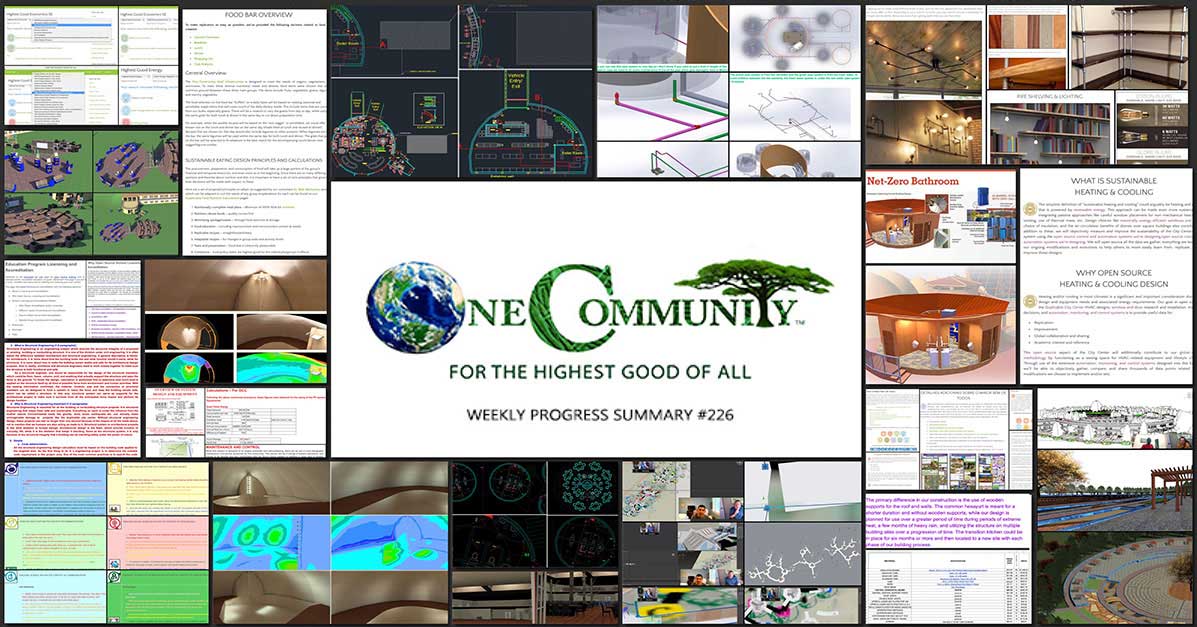 New-World Human Progress – One Community Weekly Progress Update #226 ...