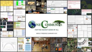 Building a Sustainable World 5 areas - One Community Global