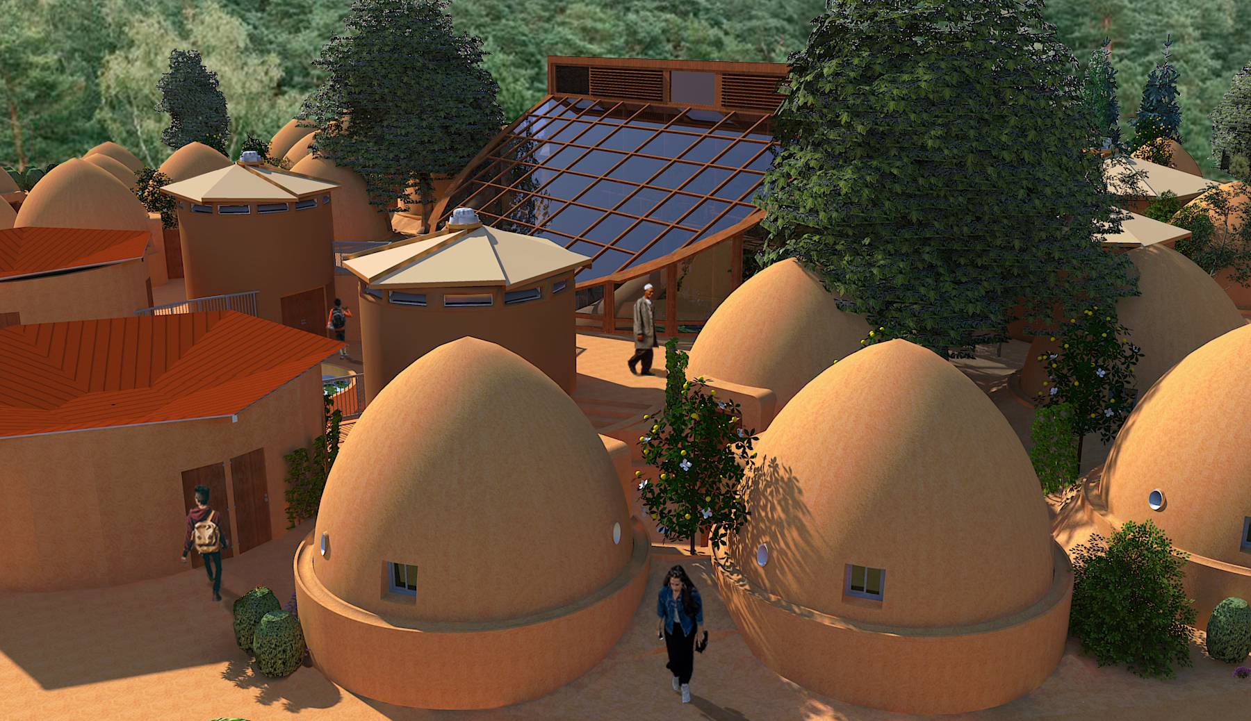 Earthbag Village - One Community Open Source Village 1