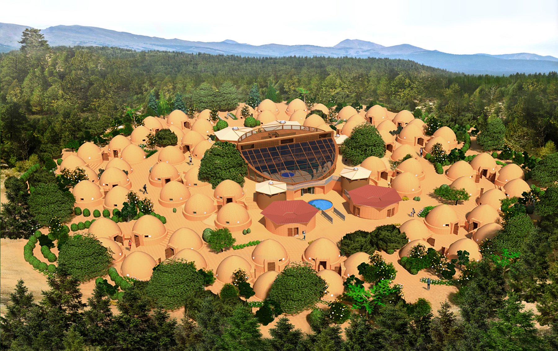 Earthbag Village - One Community Open Source Village 1