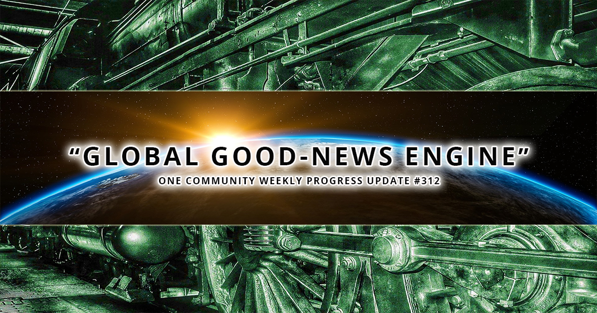 Global Good News Engine - 1 Way to Achieve Sustainability