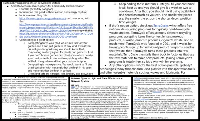 Global Conservation Model, One Community Global