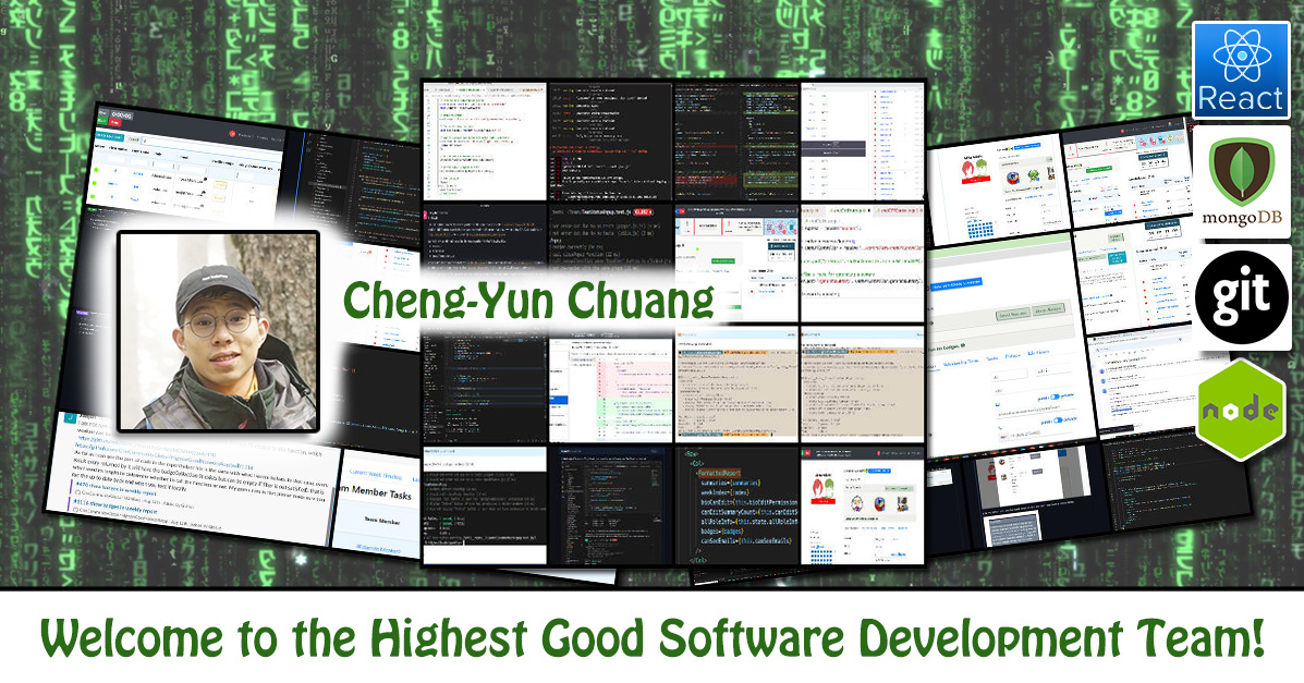 One Community Welcomes Cheng-Yun Chuang to the Team!