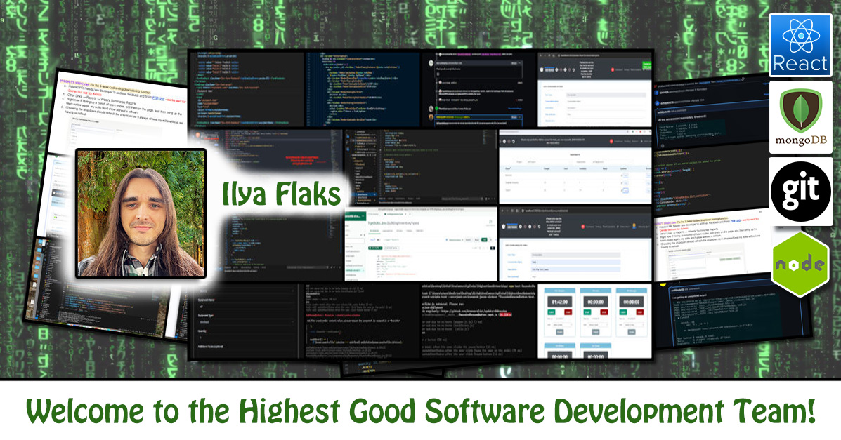 One Community Welcomes Ilya Flaks to the Software Team!