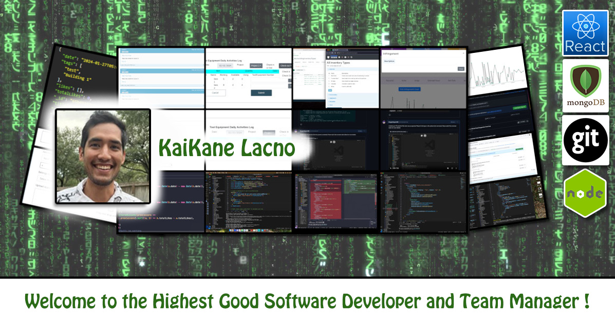 One Community Welcomes KaiKane Lacno to the Team!